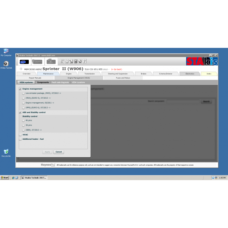 Stakis Technik 2017.3 VirtualBox