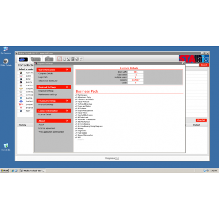 Stakis Technik 2018.1 VirtualBox