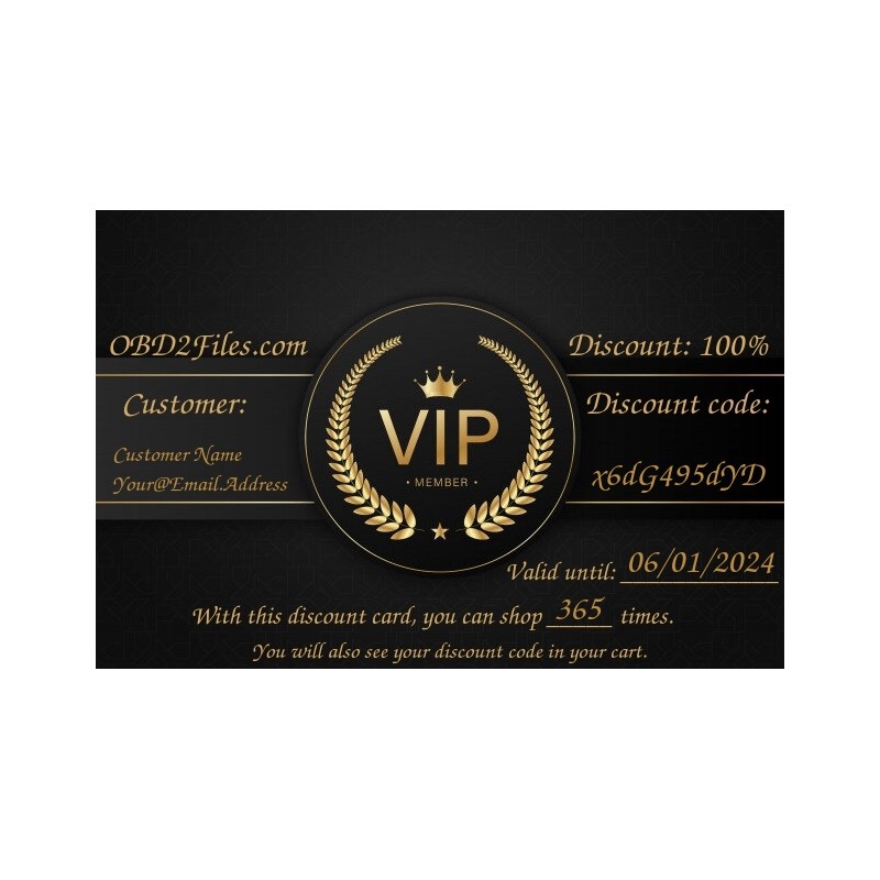 OBD2Files.com VIP Membership 30 days